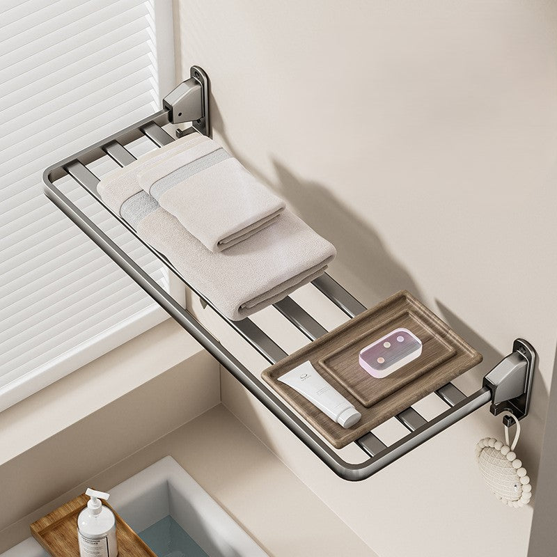 Pract Pack - Clothes Washing Line, Foldable Aluminum Wall Mounted Clot ...