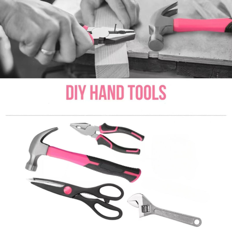 Sua Tools - 53 Pcs Basic Home & Office Tool Kit Set With Toolbox - Pin ...