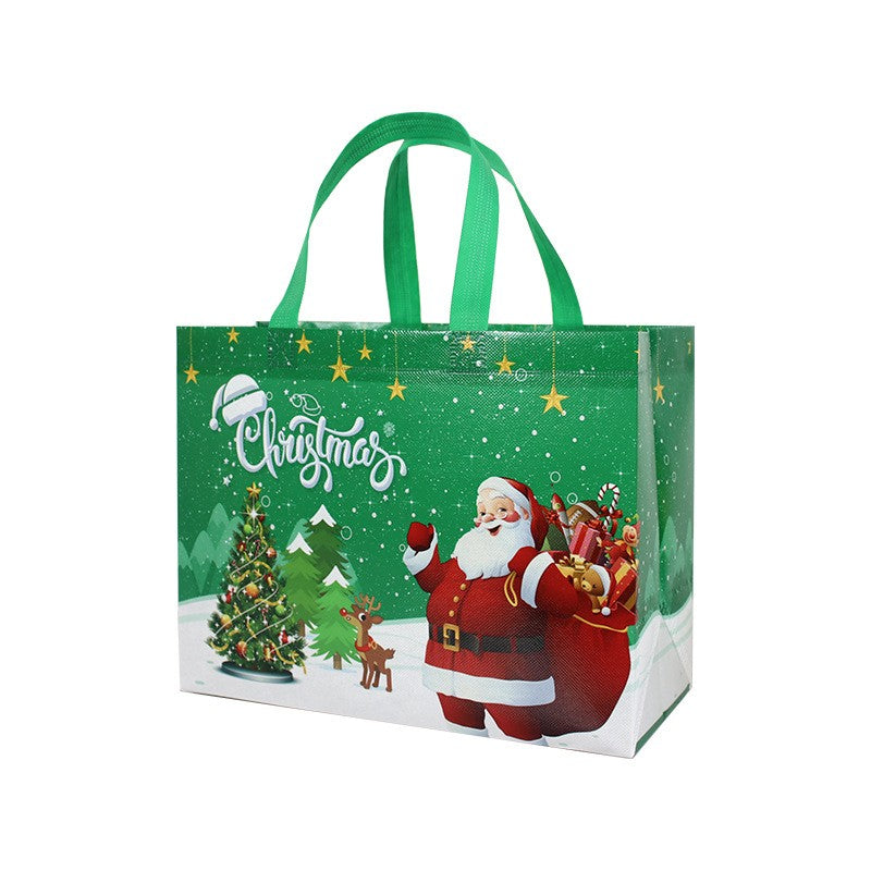 Nerdy Admin- 15 Pack Large Christmas Gift Bags Non-Woven Reusable - Mu ...